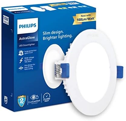 Buy Philips Astra Prime 10-Watt Round LED Panel Ceiling Light (Cool Day ...