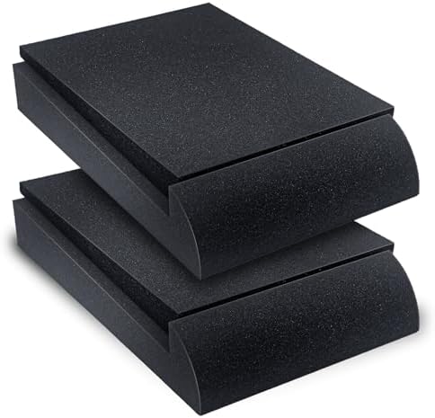 Amazon.com: Liquid Stands Studio Monitor Sound Isolation Pads for ...