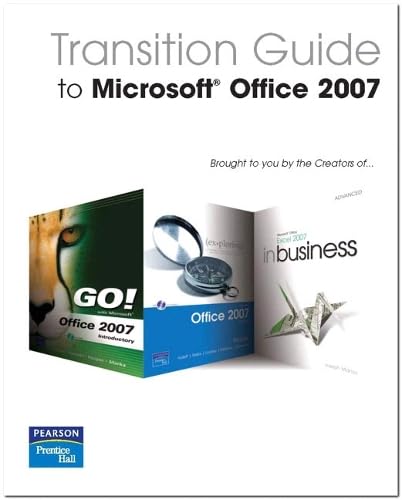 Transition Guide to Microsoft Office 2007: Lucas: 9780131593633: Amazon ...