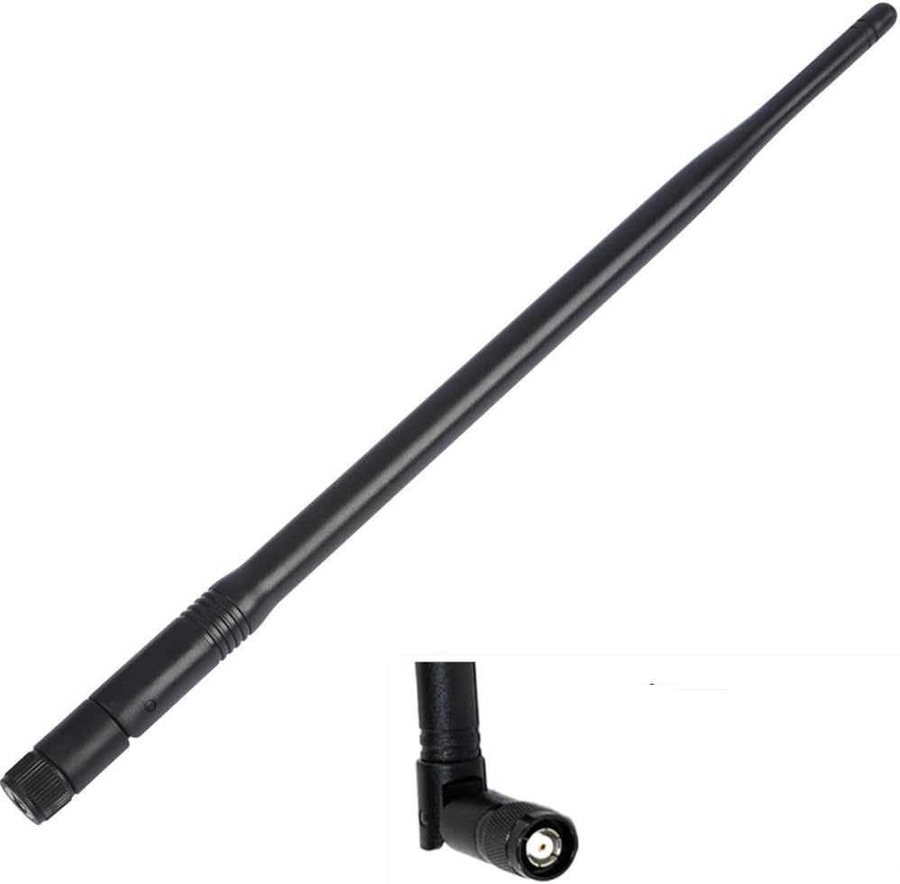 Amazon.com: RP-TNC Male WiFi Antenna 2.4GHz / 5GHz Omni Dual-Band 6dBi ...