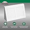 Amazon.com: Continental Triangular Baseboard Grille Air Vent Covers ...