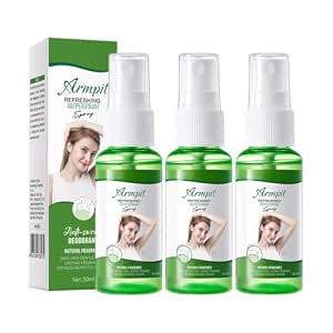 Amazon.com : Wenrny Underarm Antiperspirant Deodorant Sprays,3 Pack ...