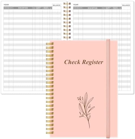 Amazon.com : Check Register - A5 Checkbook Register for Personal ...