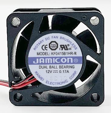 Amazon.com: KF0415B1HR-R Fan for 12V 0.17A 40×40×15mm Cooling Fan ...