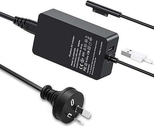 65W Power Adapter Charger for Microsoft Surface Pro X Pro 7 Pro 6 Pro 5 ...