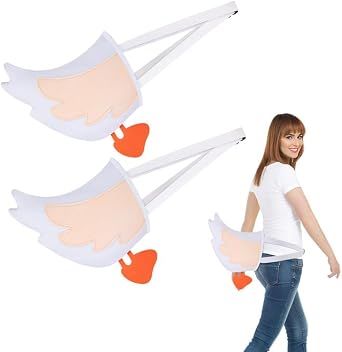 Amazon.com: Shupakul 2 Pcs Halloween Goose Tail Costumes,Funny Goose ...