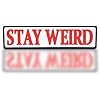 Amazon.com: backtime Stay Weird Morale Patch PVC, Tactical Patch with Hook & Loop Fastener ...