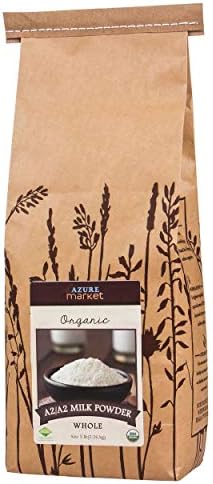 Amazon.com : A2/A2 Organic Dry Milk Powder - 5lb (1-pack) (Whole Milk ...