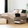Amazon.com: South Shore Step One Captain Bed with 4 Drawers-Full ...