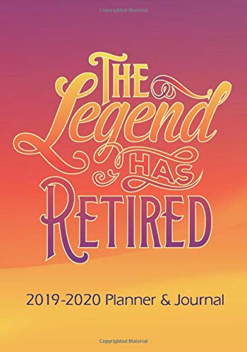 Amazon.com: The Legend Has Retired - Retirement Journal and Planner ...