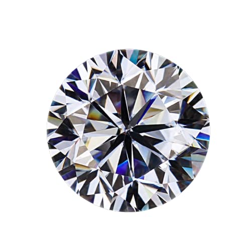 Static Stone D Color VVS1 Clarity Moissanite Stone 2 Carat Lab Grown ...