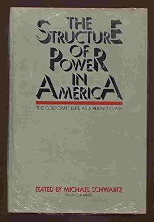 Amazon.com: Structure of Power in America: The Corporate Elite As a ...