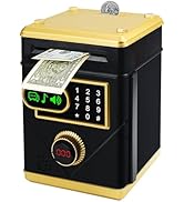 Amazon.com: Kendyy Touchscreen Electronic Piggy Bank Mini ATM Safe ...