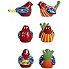 Amazon.com: Bico Red Spring Bird Salt and Pepper Shaker Set ...