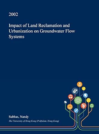 Impact of Land Reclamation and Urbanization on Groundwater Flow Systems ...
