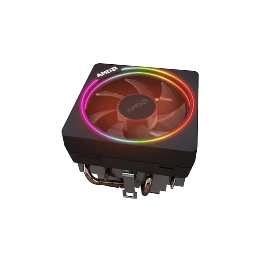 AMD Wraith Prism Cooler com iluminação controlada por RGB | Amazon.com.br