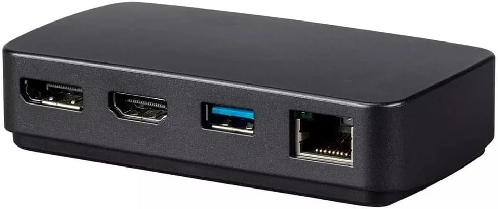 Thunderbolt 3 Travel Dock Station USB C Hub, 4-in-1 Thunderbolt 3 Dock ...