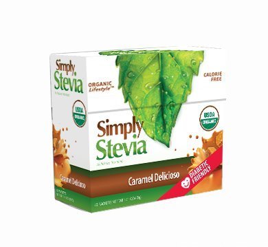 Amazon.com : Stevia Packets Caramel Delicioso 1g 40 Per Box Stevia ...