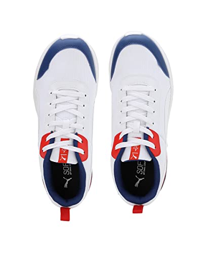 Buy Puma Mens x 1DER Brook White-Burnt Red-Blazing Blue Sneaker - 9UK ...
