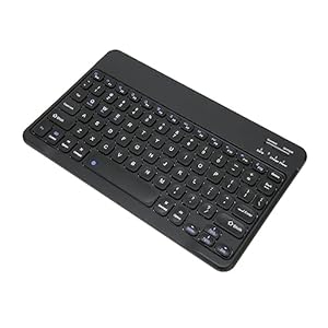 Amazon.in: Buy DNEI Wireless Keyboard, Ultra Thin Tablet Keyboard Quiet ...