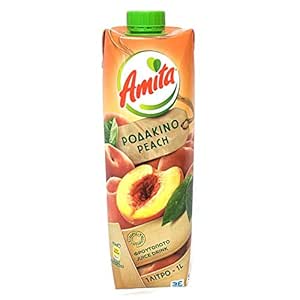 Amazon.com : Amita Peach Juice Drink 1 L : Grocery & Gourmet Food