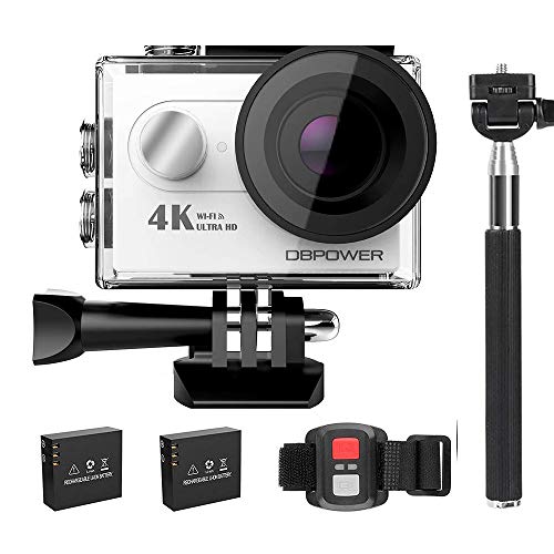 DBPOWER 4K WIFI アクションカメラ 1080PフルHD 1200万画素のレビュー【PR】|おちゃカメラ。