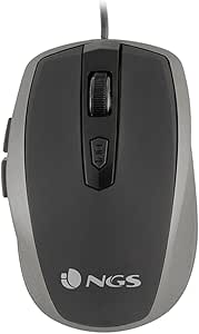 Amazon.com: NGS Tick Silver - Optical Mouse 800/1600dpi with USB Cable ...