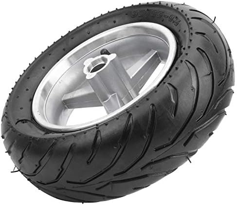 Amazon.com: 110/50-6.5” Mini Bike Wheel Rear Tire, Rubber Wheel Tire ...