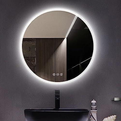 Amazon.com: RICHTOP Led Bathroom Mirror with Lights 32" Anti Fog Smart ...