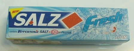Amazon.com : SALZ FRESH HYPERTONIC SALT TOOTHPASTE (90g) : Health ...