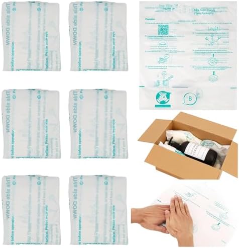 Amazon.com: Foam Bag For Shipping, 6PCS 20"x24" Expanding Foam for ...