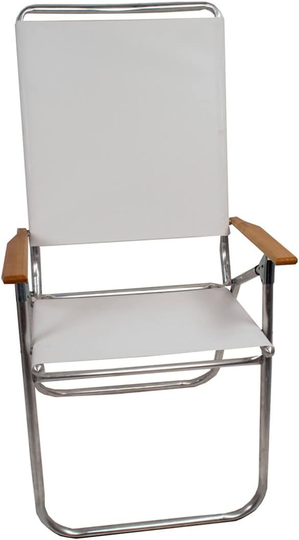 Amazon.com: Telescope 771 Easy in & Out High Boy Beach Chair - White ...