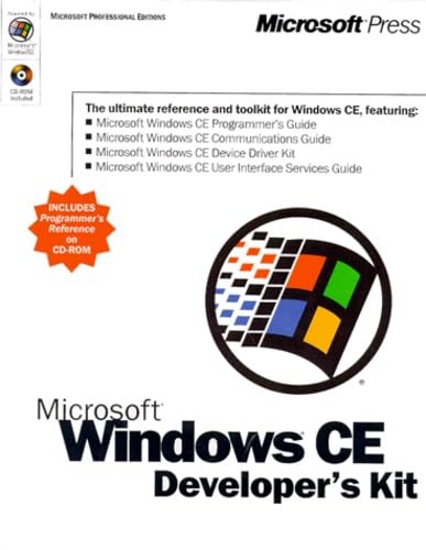 Microsoft Windows CE Developer's Kit (Microsoft Professional Editions ...