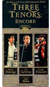 Amazon.co.jp: Encore [VHS] : Pavarotti, Domingo, Carreras, Mehta: DVD