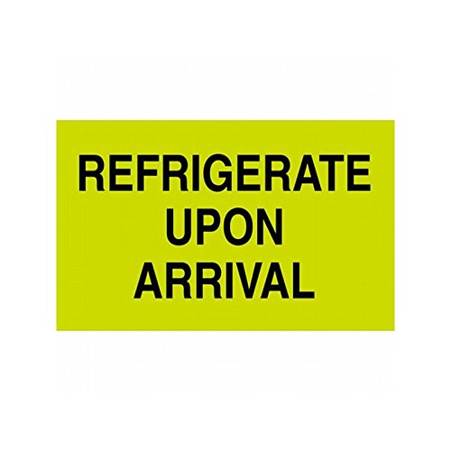 Amazon.com: Box Packaging "Refrigerate Upon Arrival" Labels, 3" x 5 ...