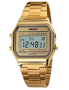 Buy Fanmis Women's Men's Digital Electronic Sport Watch Multifunction ...