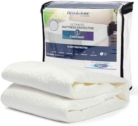 Amazon.com: Brookstone Ultimate Mattress Protector with Cool Touch ...