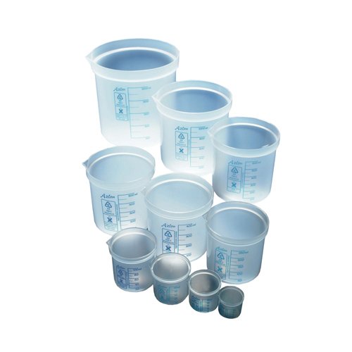 Azlon BEA5036 Low Form Beaker (Pack of 5) : Amazon.co.uk: Business ...