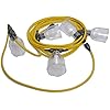 Amazon.com : Temporary Lighting Stringers 8000 Lumen on 50' of 14/3 ...
