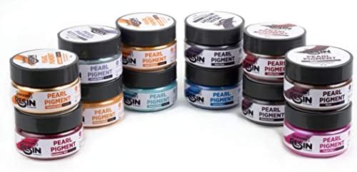 Amazon.com: Haksons Non-Toxic Pearl/Mica Pigment Powders for Epoxy ...