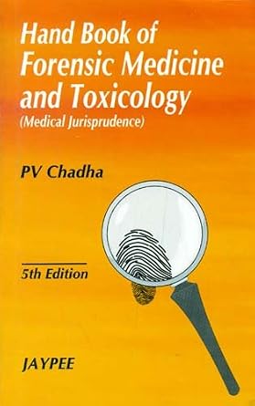 Buy Handbook Of Forensic Medicine And Toxicology(Medical Jurisprudence ...