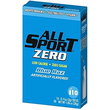 Amazon.com: All Sport Zero Powder Sticks Variety Pack 500 Case, (10 ...