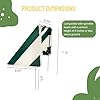Amazon.com : Foldable Sprinkler Guards for Lawns,Lawn Sprinkler Splash ...
