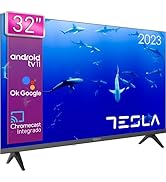 TESLA - Smart TV de 43" (109cm), Televisión Resolución UHD, Android TV ...