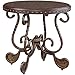 Amazon.com: Signature Design by Ashley Rafferty Ornate Round End Table ...