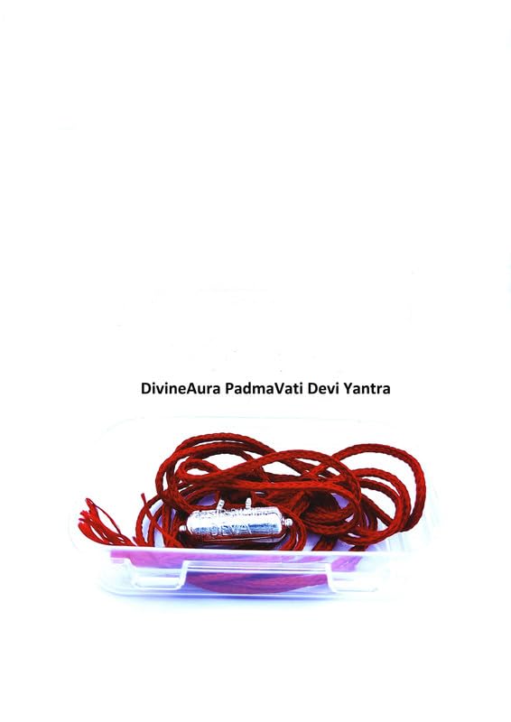 DivineAura Padmavati Yantra Locket tabij padmavati Devi Yantra Kavach ...