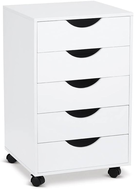 Amazon.com: Simply Tidy White Modular Mobile Chest Multi-Functional ...