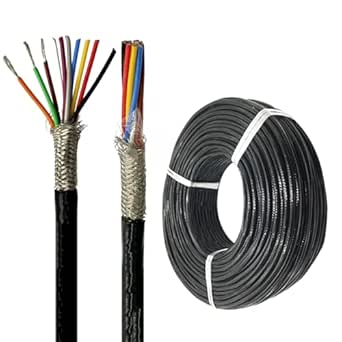 18/20/22/24 Gauge Shielded Heating Wire, 8/10/12 Cores Tinned Copper ...