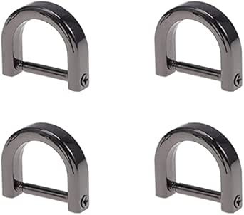 Amazon.com: 3/4 Inch D-Rings Screw in Shackle Horseshoe U Shape D Ring ...