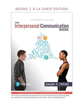 Amazon.com: Interpersonal Communication Book, The - Loose-Leaf Edition ...